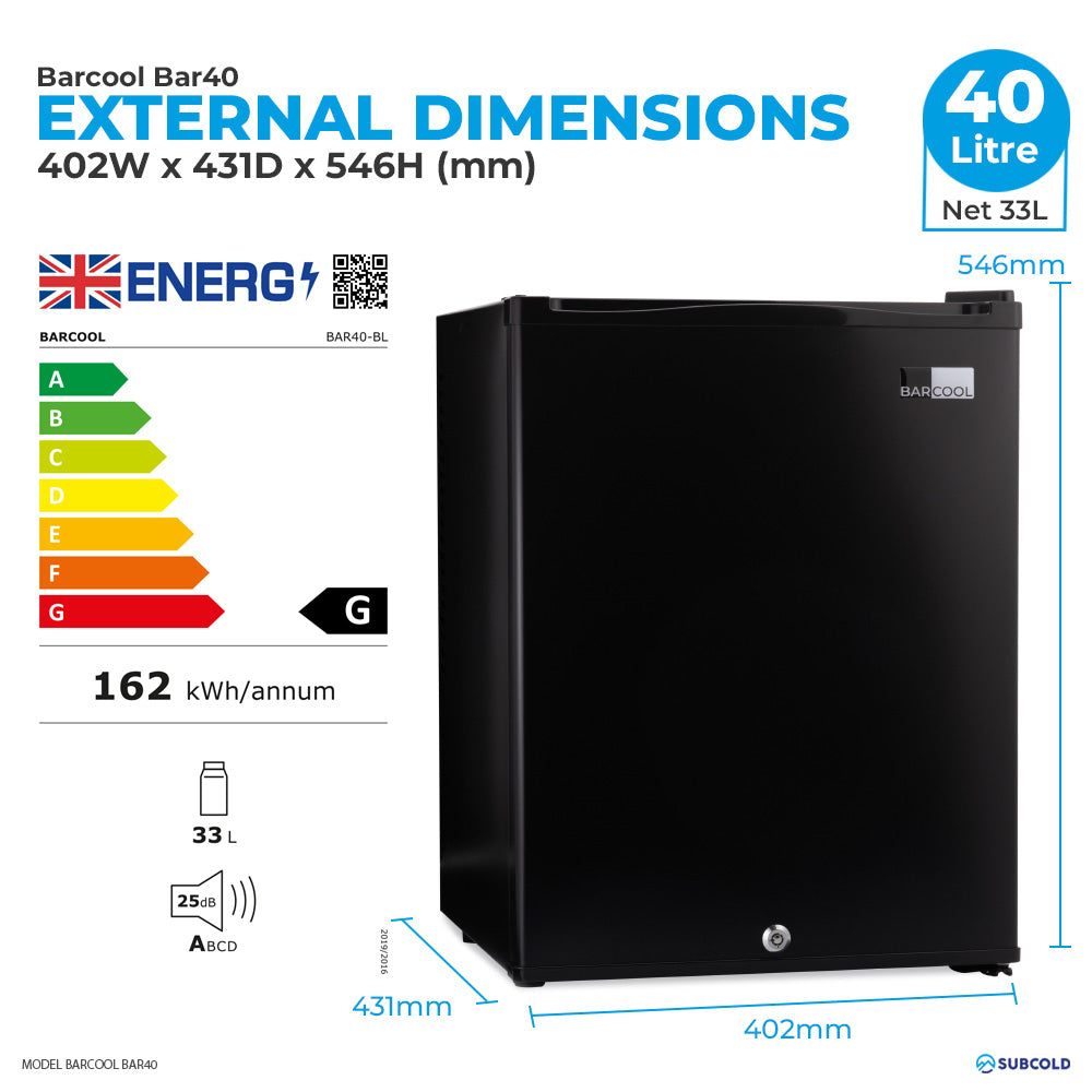 Barcool Mini Bar Fridge 40 – beerfridge.co.uk