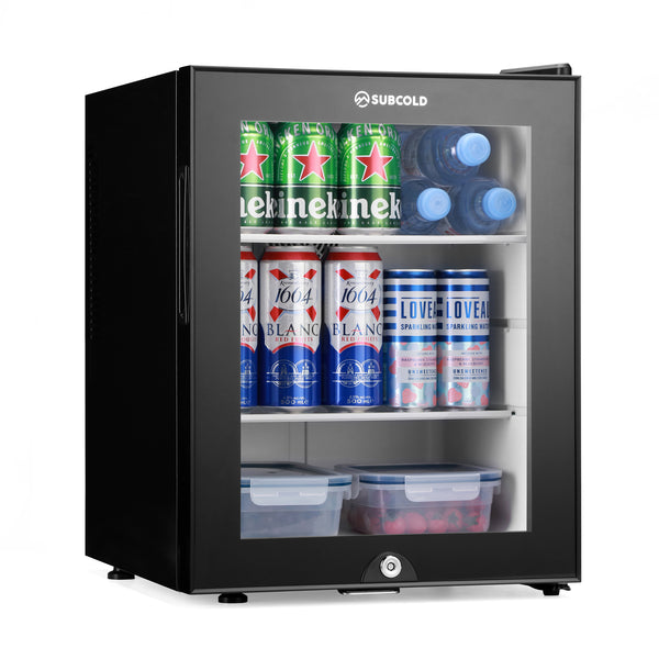 40L Small Fridge - Subcold AIRE40-G Glass Door – beerfridge.co.uk